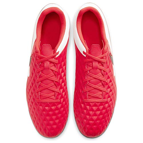 Nike Legend 8 Club Men's Firm Ground Soccer Cleats (Laser Crimson/Black-White, Numeric_8)