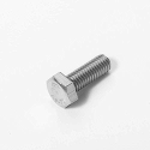 YIWANGO 4mm Outer Hexagon Bolt 304 Stainless Steel Hexagonal Screw DIN933 Bolt Fastening Parts (Size : M4*10 [10 Tablets])