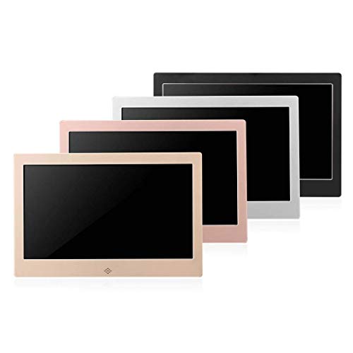 Photo Frame Metal case Digital 10 inch LED Intelligent Android Network Version Cloud Photo Album Digital Advertising Machine with WiFi Version Support USB and SD Card, Remote contr