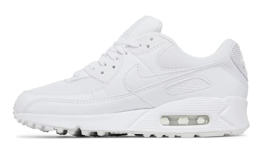 Nike Women's Air Max 90 Triple White Size 6 Wmn Triple White White/White/White