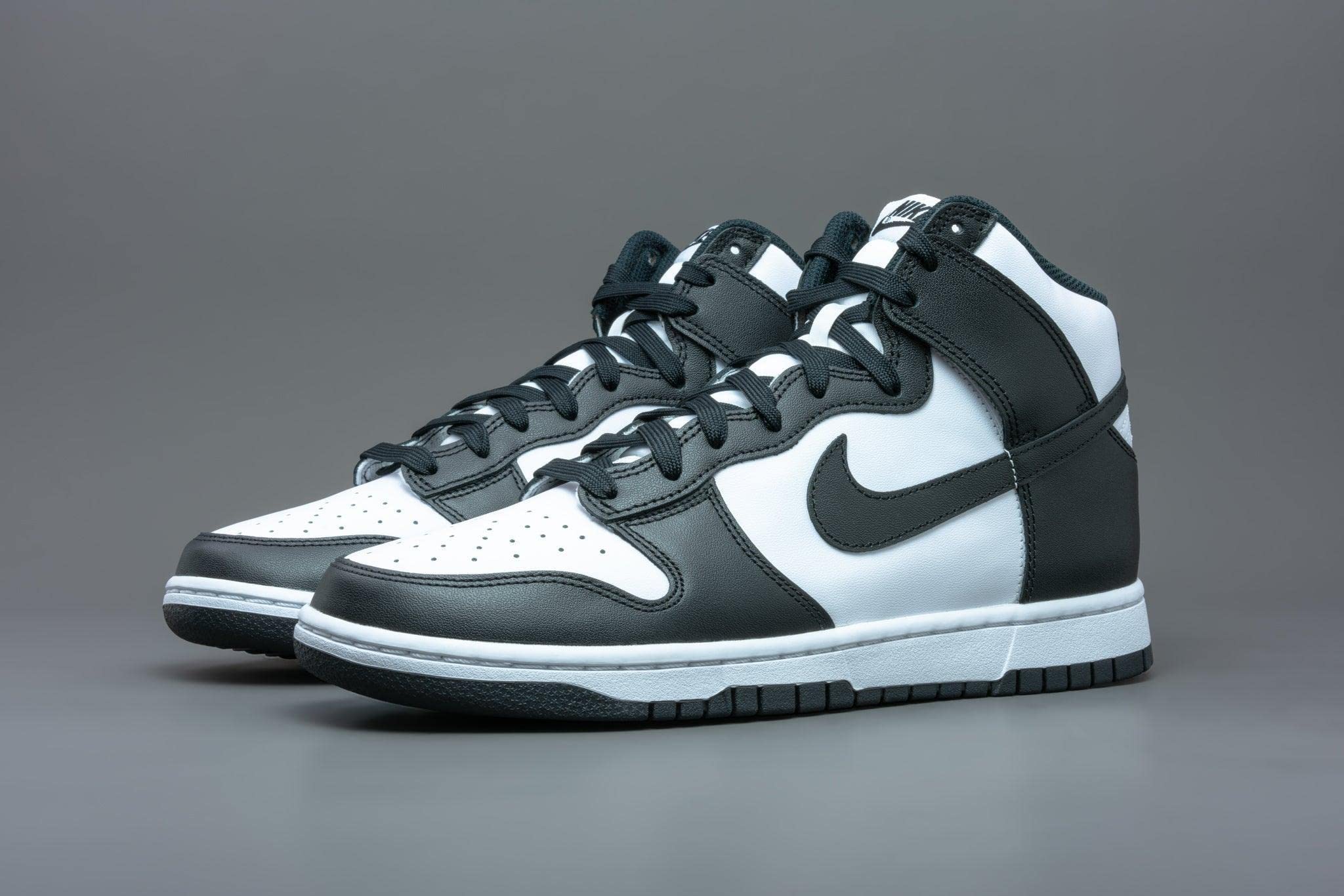 Nike Mens Dunk HI Retro DD1399 105 Black/White - Size 11