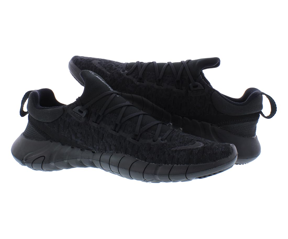 Nike Mens Free Rn 5.0 Next Nature Knit Running Shoes Black 12 Medium (D)