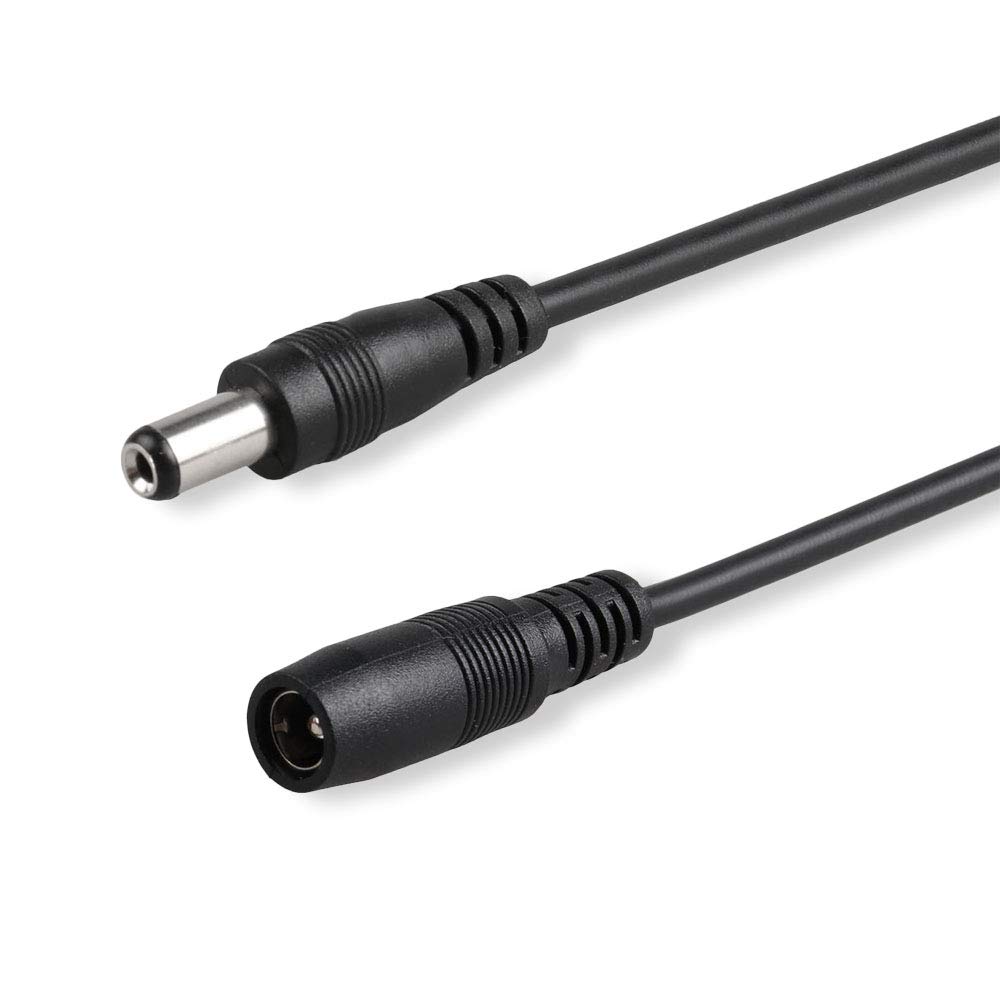 Mr.Power Reverse Polarity Converter Cable 5.5 X 2.1 for Keyboard Guitar Effect Pedal (2 pcs)