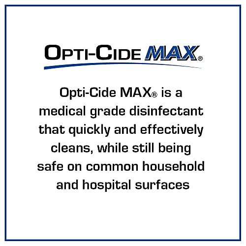 Micro-Scientific Opti-Cide Max Disinfecting Wipes (2 Pack) - 320 Wipes - Hospital Grade EPA Registered Disinfectant Cleaner