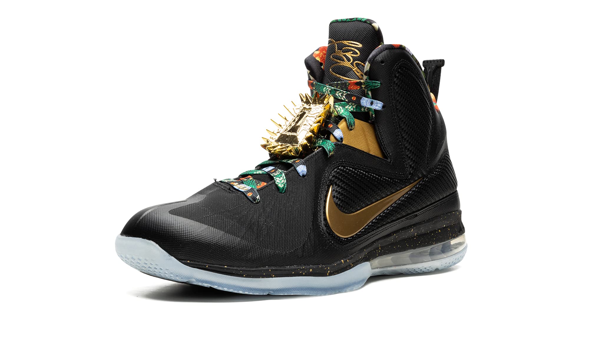 Nike Mens Lebron 9 DO9353 001 Watch The Throne 2022 - Size 12 Black/Metallic Gold