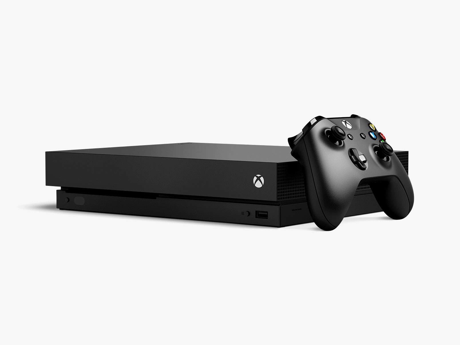 Microsoft Xbox One X 2TB Solid State Hybrid Drive Gaming Console with Wirless Controller - Native 4K - HDR - Enhanced by Scorpio CPU and Fast SSHD - Black (Renewed)