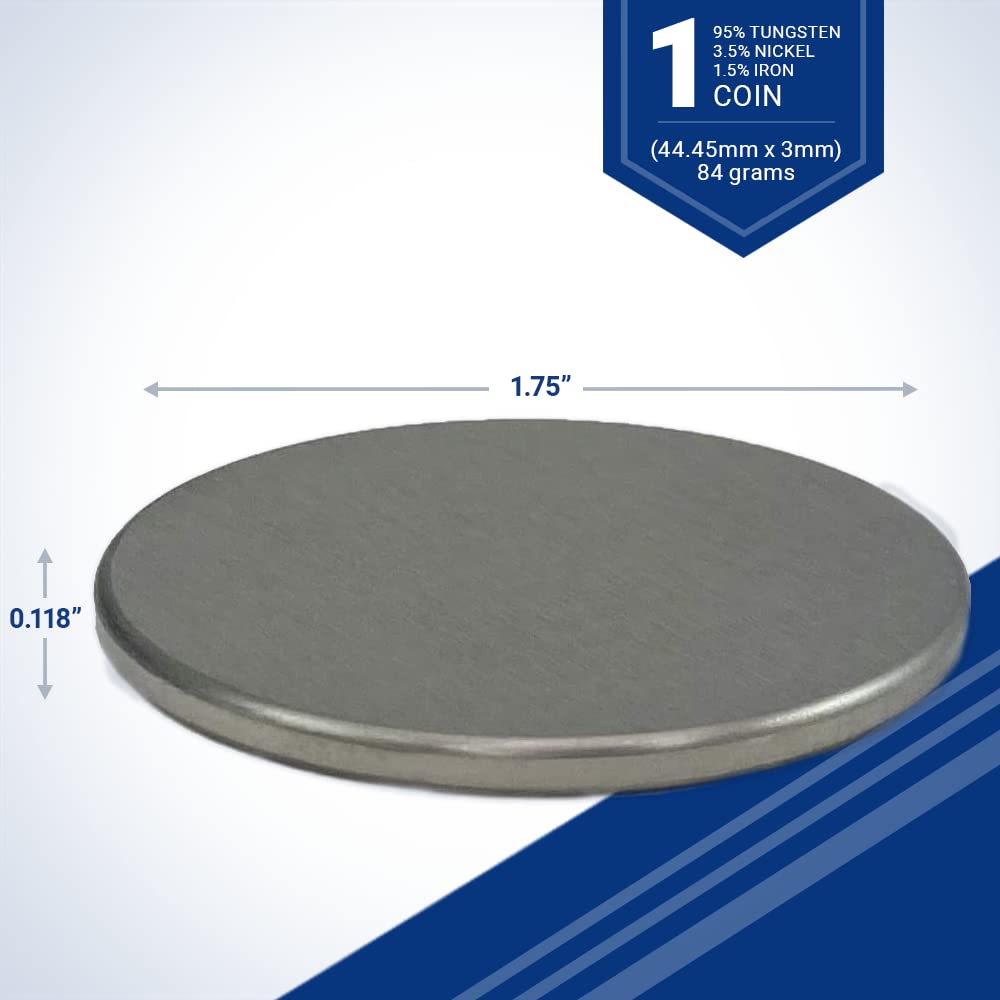 Tungsten Alloy Coin