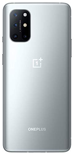 OnePlus 8T 5G Dual-SIM 128GB ROM + 8GB RAM (GSM Only | No CDMA) Factory Unlocked Android Smartphone (Lunar Silver) - International Version