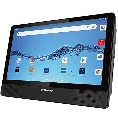 Sylvania 10.1" Quad Core Tablet/Portable DVD Player Combo, 1GB/16GB, Android, SLTDVD1024
