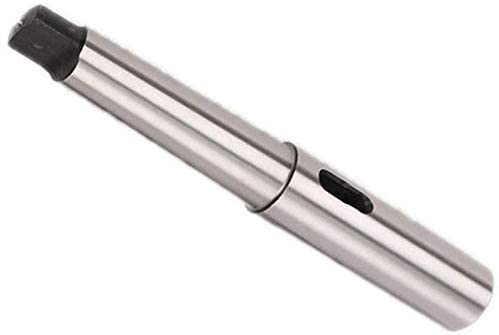 Unifizz Alloy Steel Extension Sleeve with External and Internal Morse Taper, MT3-3 Diameter 36mm, Length 215mm Precision Lengthened Reducing Sleeve, Silver 1pcs