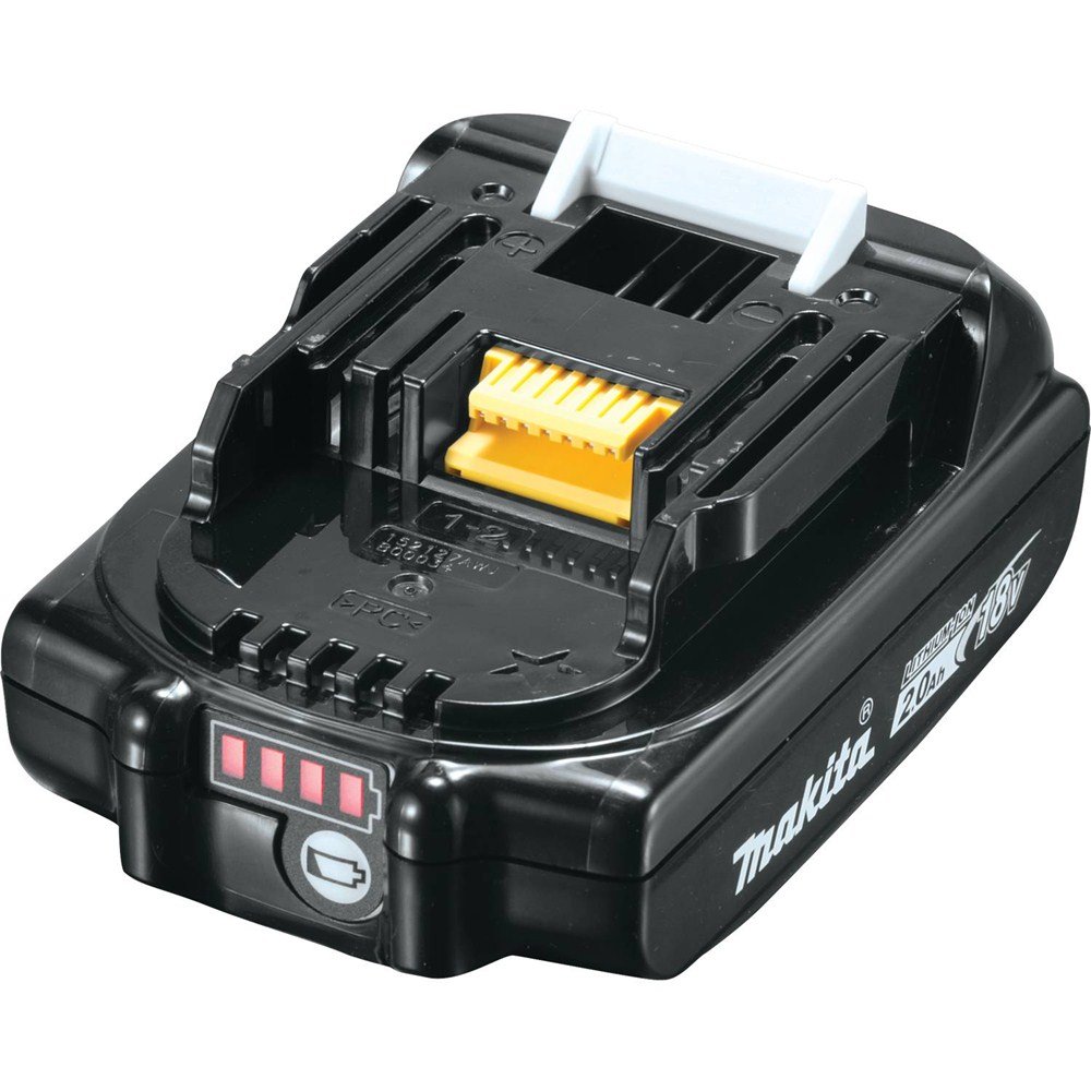 Makita XSH04ZB 18V LXT Lithium-Ion Sub-Compact Brushless Cordless 6-1/2” Circular Saw and BL1820B 18V LXT Lithium-Ion Compact 2.0Ah Battery