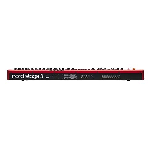 Nord Stage 3 Compact 73-Key Semi-Weighted Keyboard Bundle with Stand, Bench, Sustain Pedal and Headphones (5 Items)