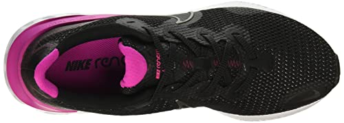 Nike Womens Renew Run Running Trainers CK6360 Sneakers Shoes (UK 3.5 US 6 EU 36.5, Black Dark Grey White 004)