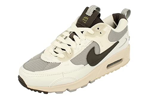 Nike Womens Air Max 90 Futura Running Trainers DZ4708 Sneakers Shoes (UK 6 US 8.5 EU 40, Wolf Grey Medium ash 001)
