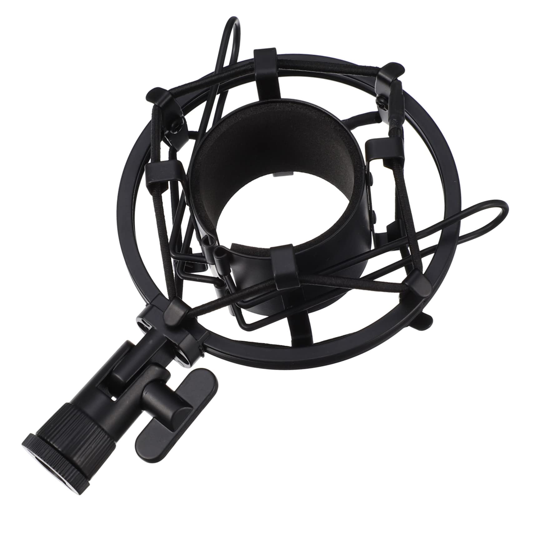 SUPVOX 1pc Microphone Shock Mount Portable Mic Stand Microphone Holder for Mic Stand Condenser Microphone Mount Shockproof Microphone Holder Usb Mic Microphone Shockproof Stands Mic Mount