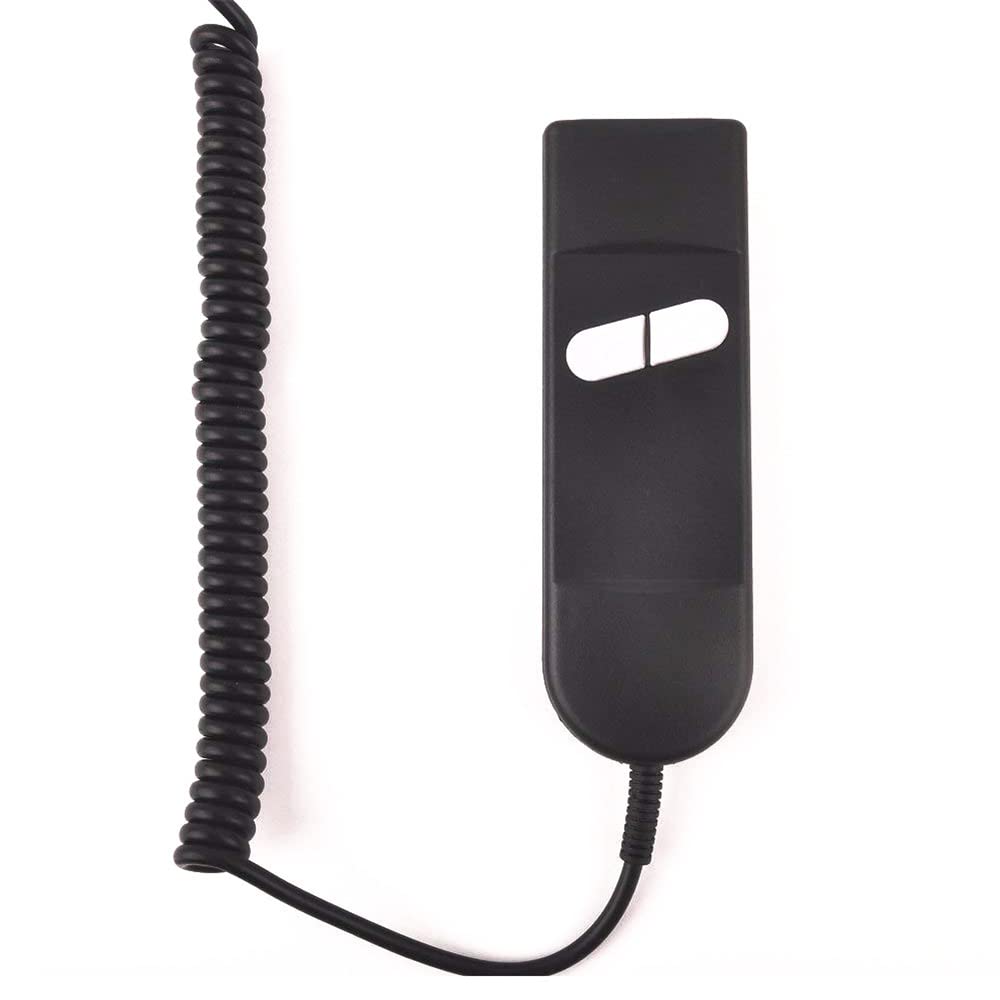 Power Recliner Remote Replacement,Lift Chair Remote Control,2 Button 5 Pin Hand Controller Replacement Parts for Lift Chair/Recliner/Functional Sofa