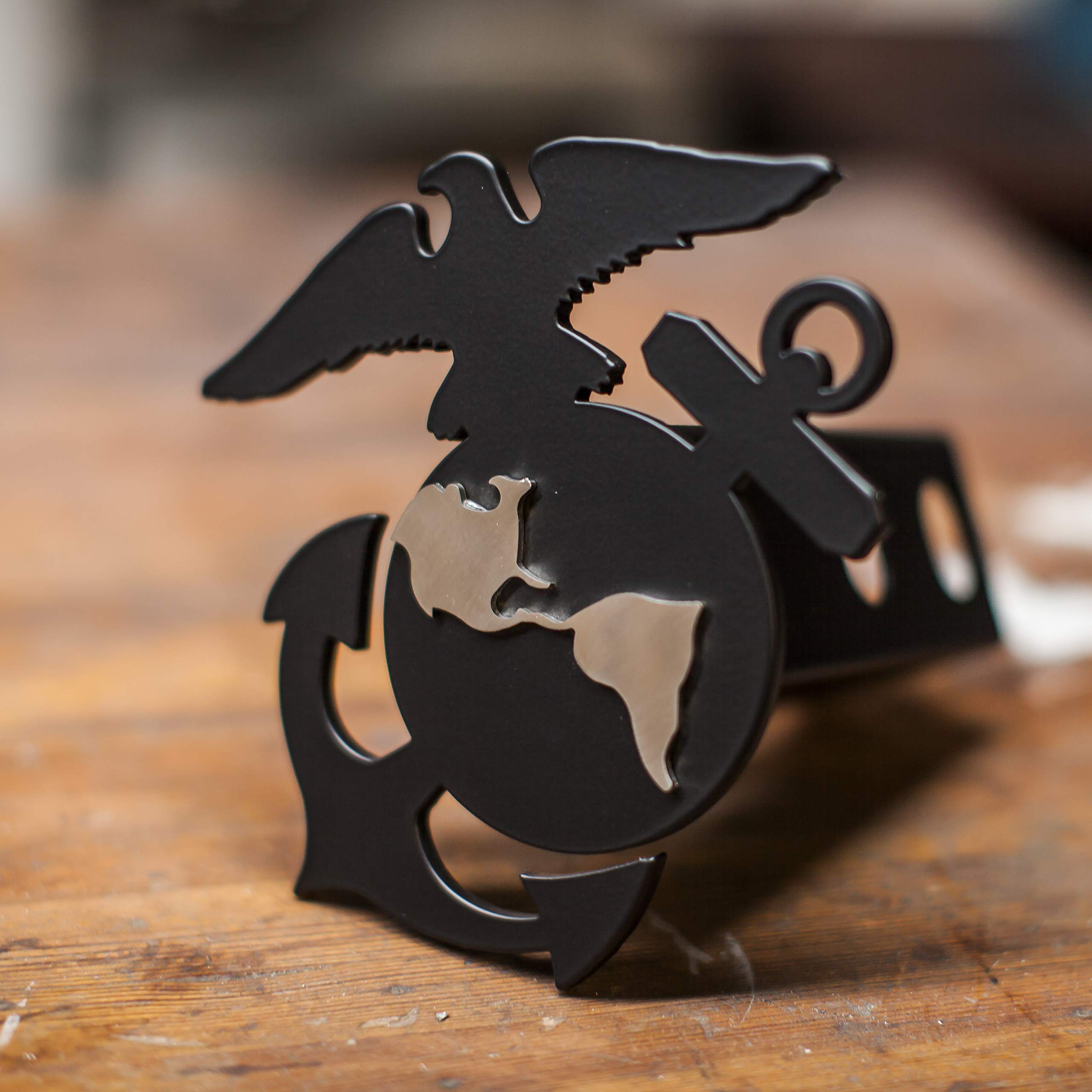 Marine Corps - Trailer Hitch Cover