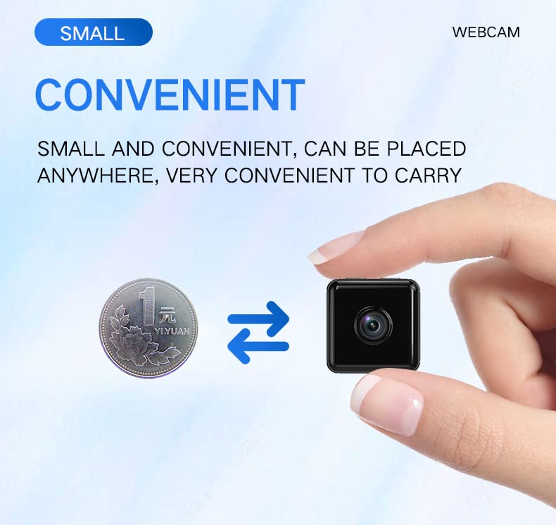 ZHOUCXZDA Wireless WiFi Camera Indoor Camera Home Security Cameras System Body Pet 1080P HD Smart WiFi Camera for Home Security Baby Smart Camera Outdoor