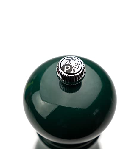 PEUGEOT - Paris Pepper Mill 18 cm - Paris Rama Collection - Classic Adjustment - PEFC Certified Wood - Made in France - Forest Green