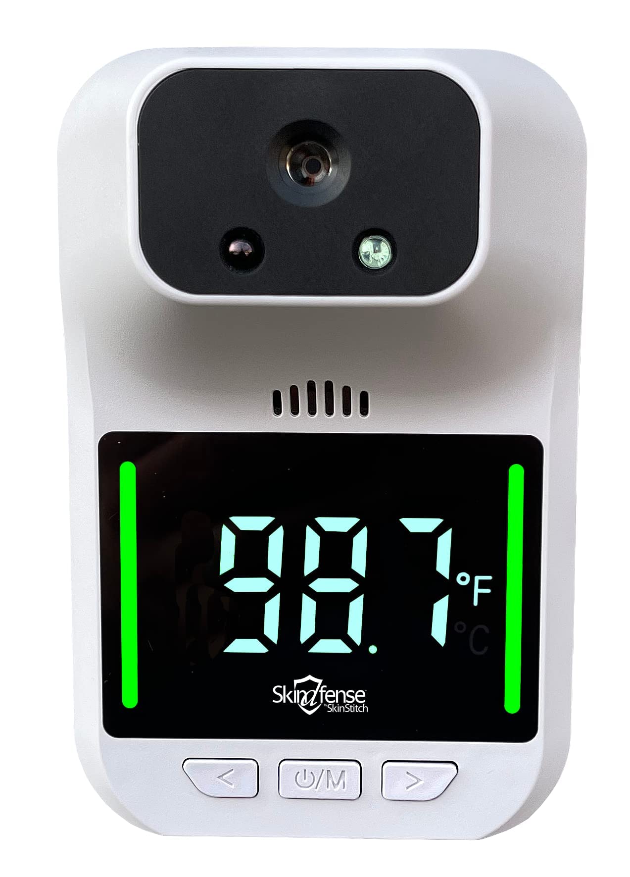SkinDfense K3 Plus Advance Automatic Temperature Monitor β Infrared Machine with Floor Stand β Non Contact Digital Forehead Scanner System for Adults & Children