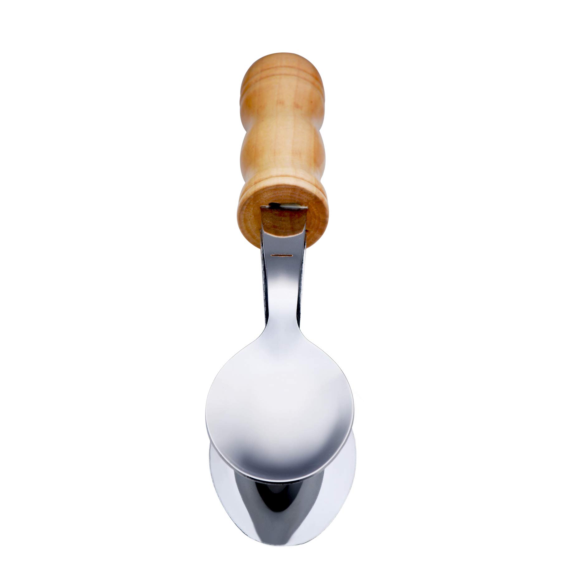 MIHEY Musical Spoons Instrument with Wooden Handle