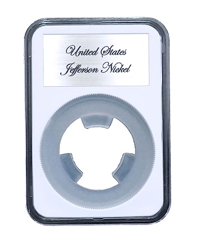 Ursae Minoris Elite Certified-Style Coin Holder for US Buffalo or Jefferson Nickel Three Pack