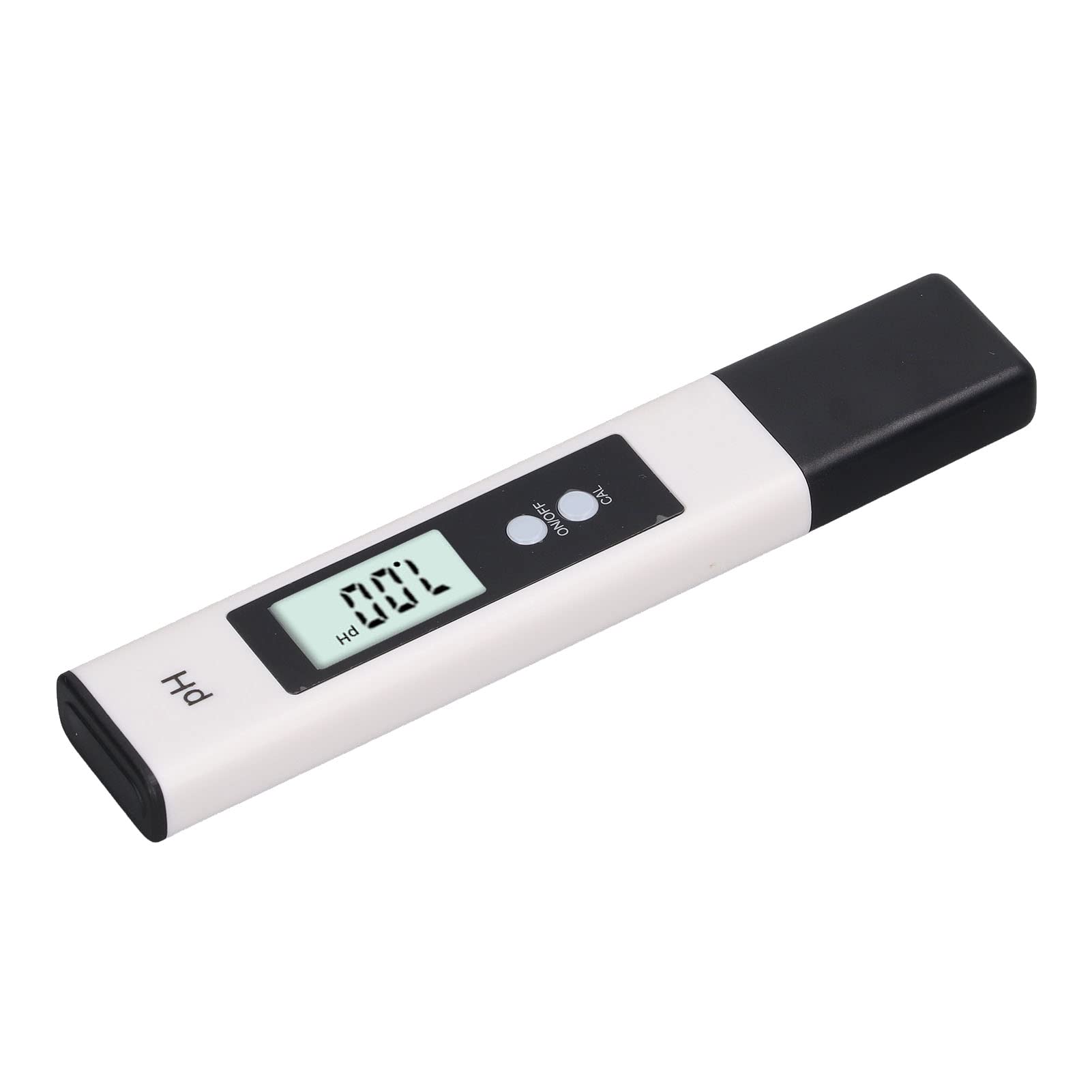 PH Tester, Quick Speed Automatic Recognition PH Detector White Backlit Display Resistance Precise Alloy Probe for Aquaculture