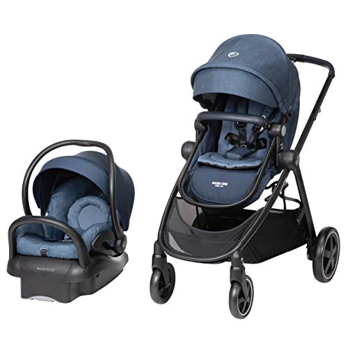 Maxi-Cosi Zelia Max 5-in-1 Modular Travel System, Nomad Blue