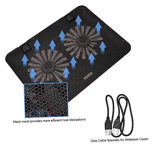 NOLITOY 1Pc Notebook Computer Notebook Cooling Support Fan Cooling pad Laptop Cooler Base Laptop Big Fan Cooling Rack ice pad Fan Stand Bracket Heat Sink Computer Cooling pad Base