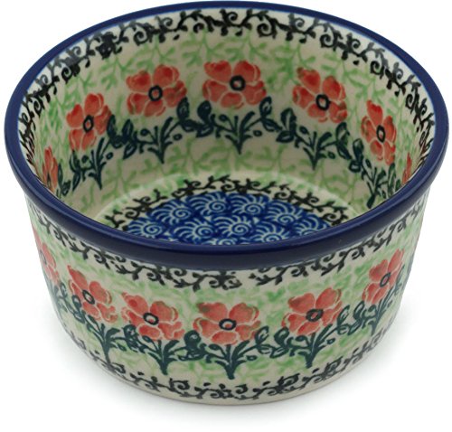 Polish Pottery Small Bowl 4-inch (Maraschino) made by Ceramika Artystyczna