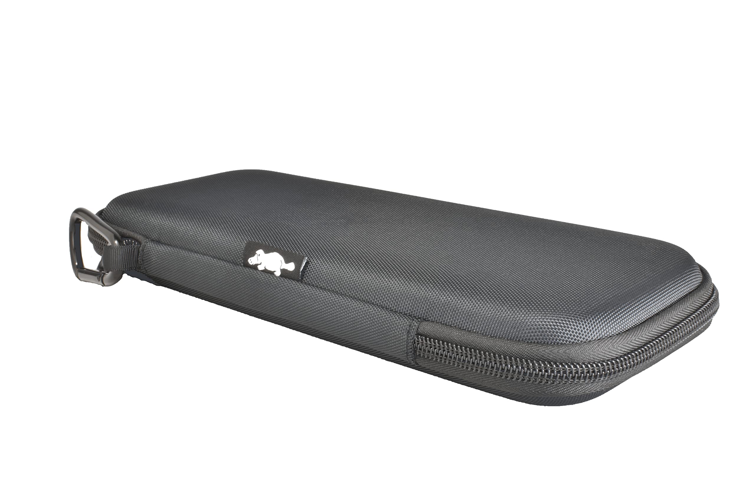 Platypus Golf Co. Caddie Case - Golf Glove Holder with Hinging Stiff Shaper - Golf Accessories for Men & Women - Hard Case Organizer with Storage Slots for Phone, Tees, Divot Tools & Ball Markers