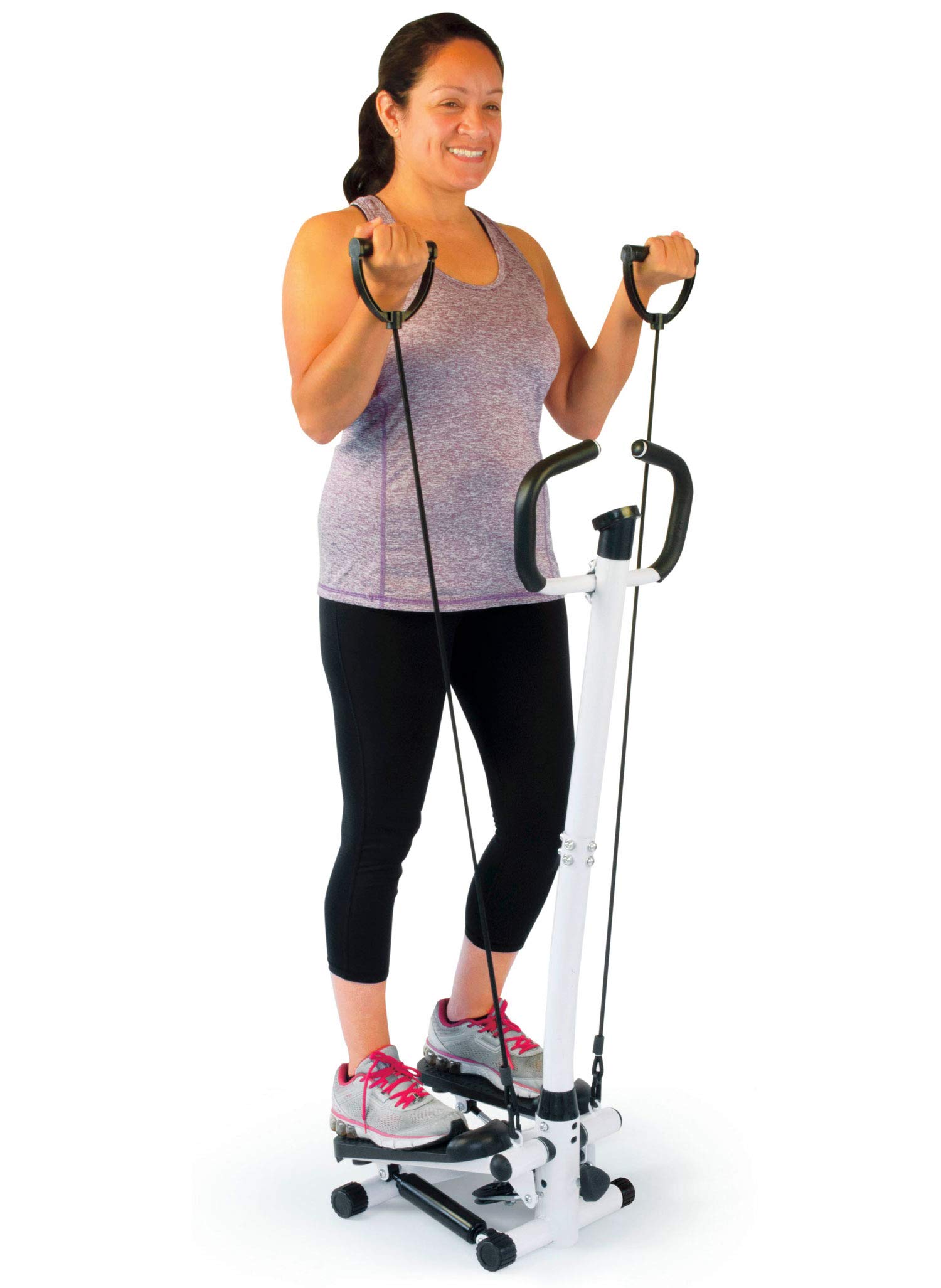 North American Wellness HomeTrack Fitness Stepper Resistance Band, White, One Size