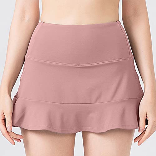 Women Custom Soild Custom High Waisted Leggings Running Pilates Workout Soft Yoga Shorts Skirts Side Tie Shorts Yoga