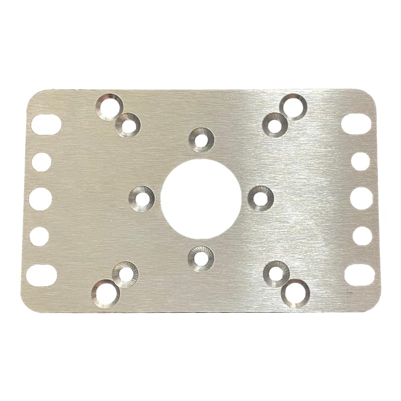 SZJLMKJ Arcade Joystick Flat Plate Converter Sanwa Mounting Plate Seimitsu Mounting Plate for Crown Fujin Alpha KAZE IL HAPP Joystick