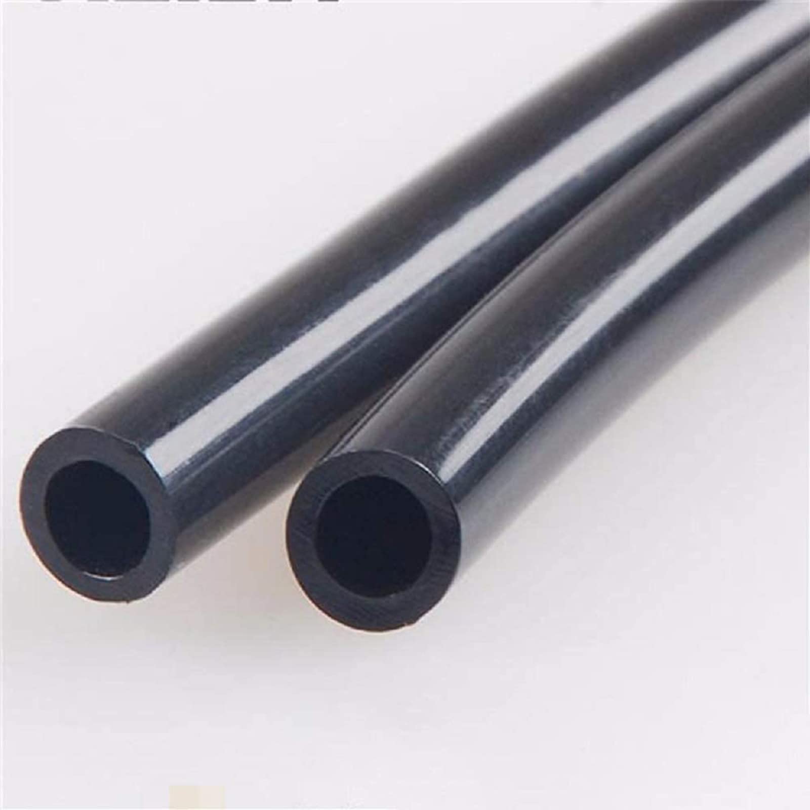 Pneumatic Air Line 1/4'' Od, 32.8FT Nylon Tubing Black Air Hose Line for Air Brake System,Air or Fluid Transfer (1/4'' OD)