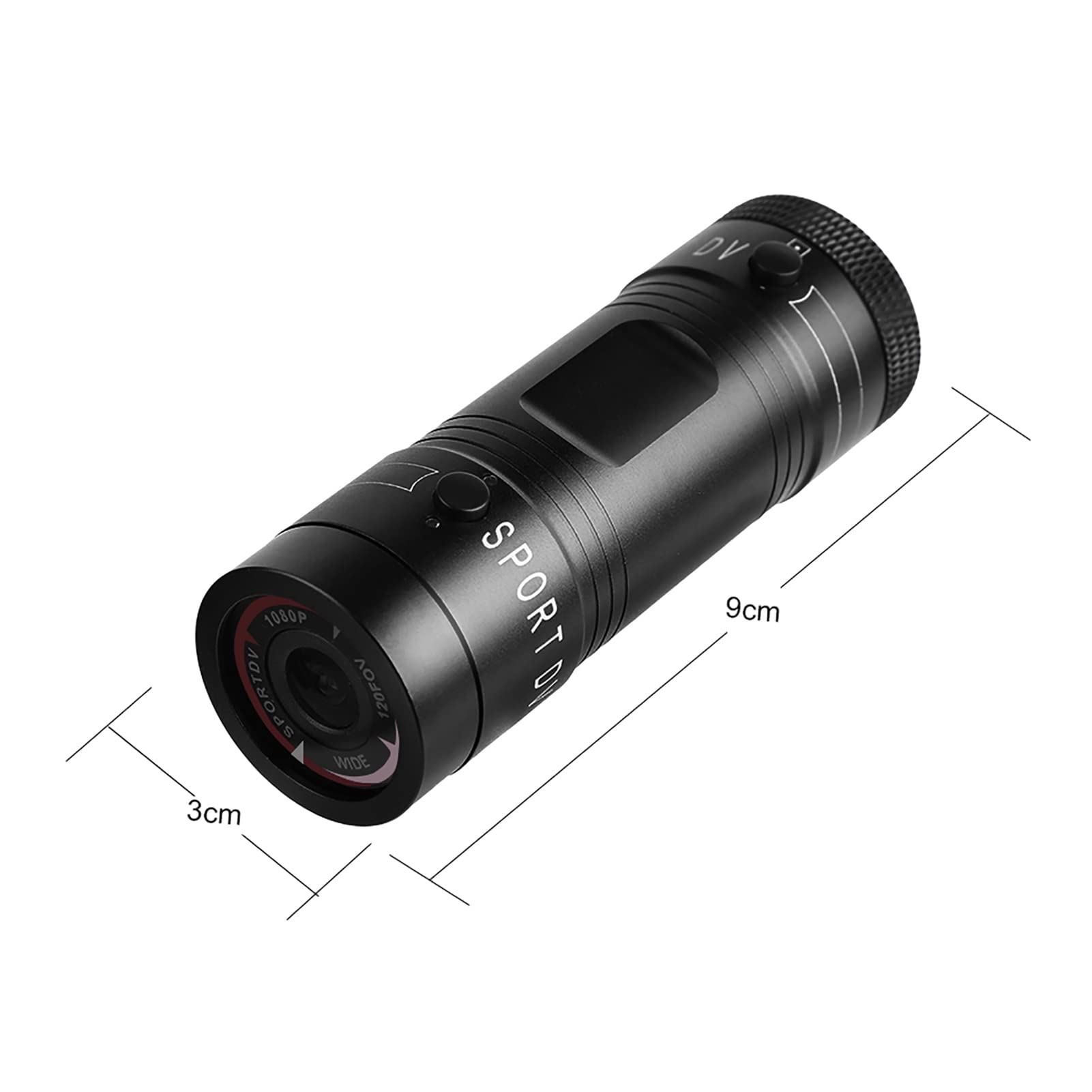 Mini Sport DV Camera,Ultra HD 1080P Waterproof DV Action Camera with Micro,120 Degree A& Sport DV Camcorder