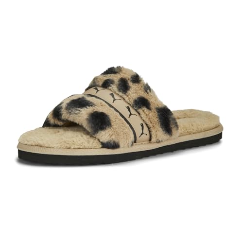 PUMA Fluff Remix Animal BX Granola/Puma Black 9 B (M)