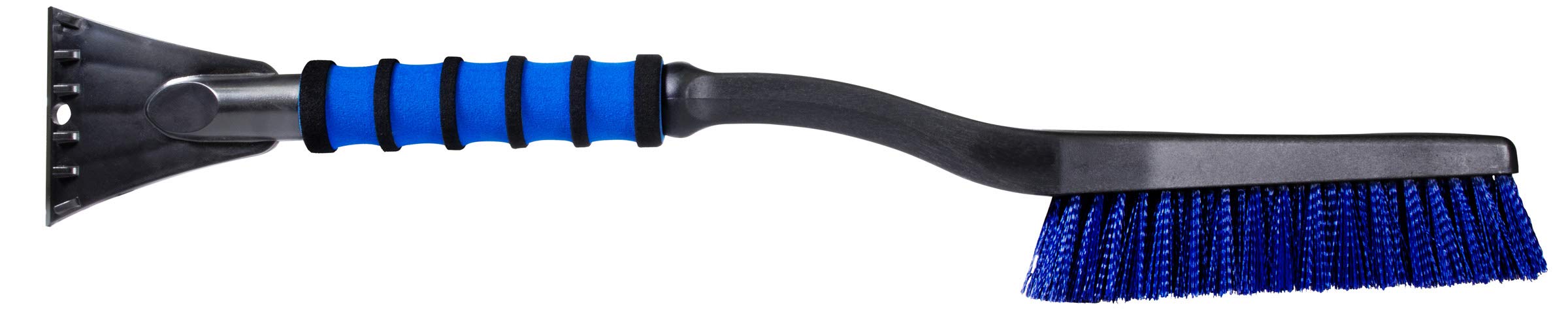 Snow Joe SJBLZD-LED 4-in-1 Telescoping Snow Broom + Ice Scraper (18-Inch) and Mallory 532 Cool-Force 26β Snowbrush with Ice Scraper