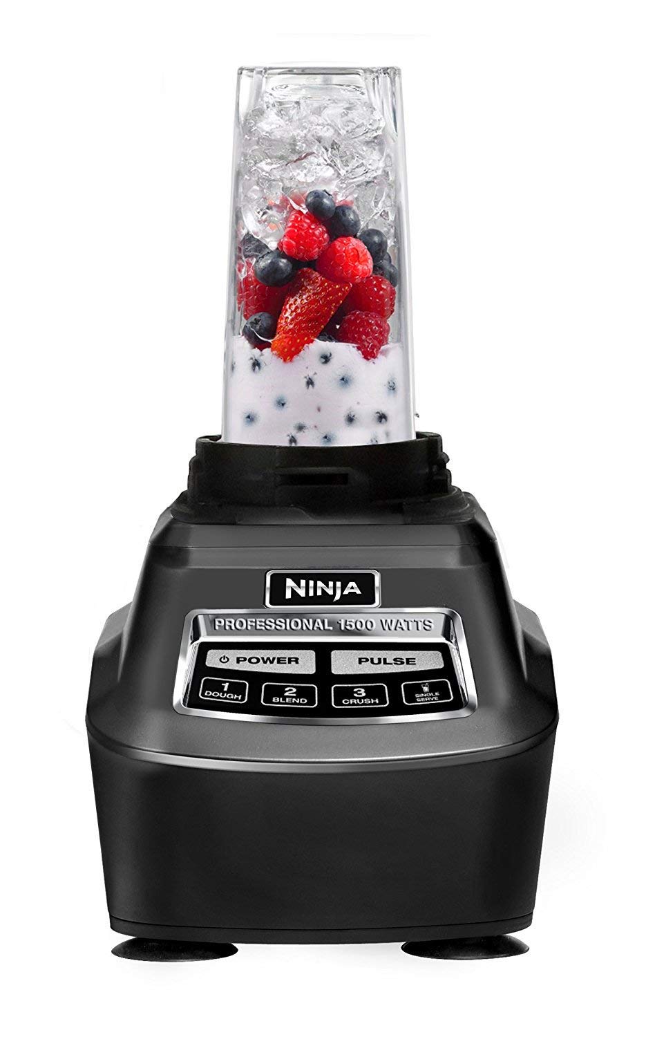 Nutri Ninja 32 oz Tritan Cups with Sip & Seal Lids. Compatible with BL480, BL490, BL640, & BL680 Auto IQ Series Blenders (Pack of 2)