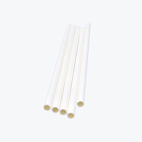 Unwrapped 8-Inches No-Sog Straws | Heavy Duty,100% Biodegradable, Plastic Free|Made of Plant-Based Sugarcane Fibers|Drinking Straws|Pack of 100