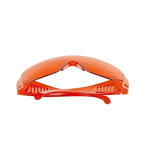vinmax Red Goggle Glasses Lab Eye Protection Safety Glasses Transparent Dental Protective Eye Curing Light Whitening -2022 New Upgrade