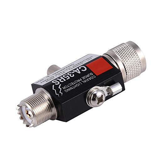 Socobeta Coaxial Lightning Surge Protector CA-35RS Arrester Male to Female UHF Connector