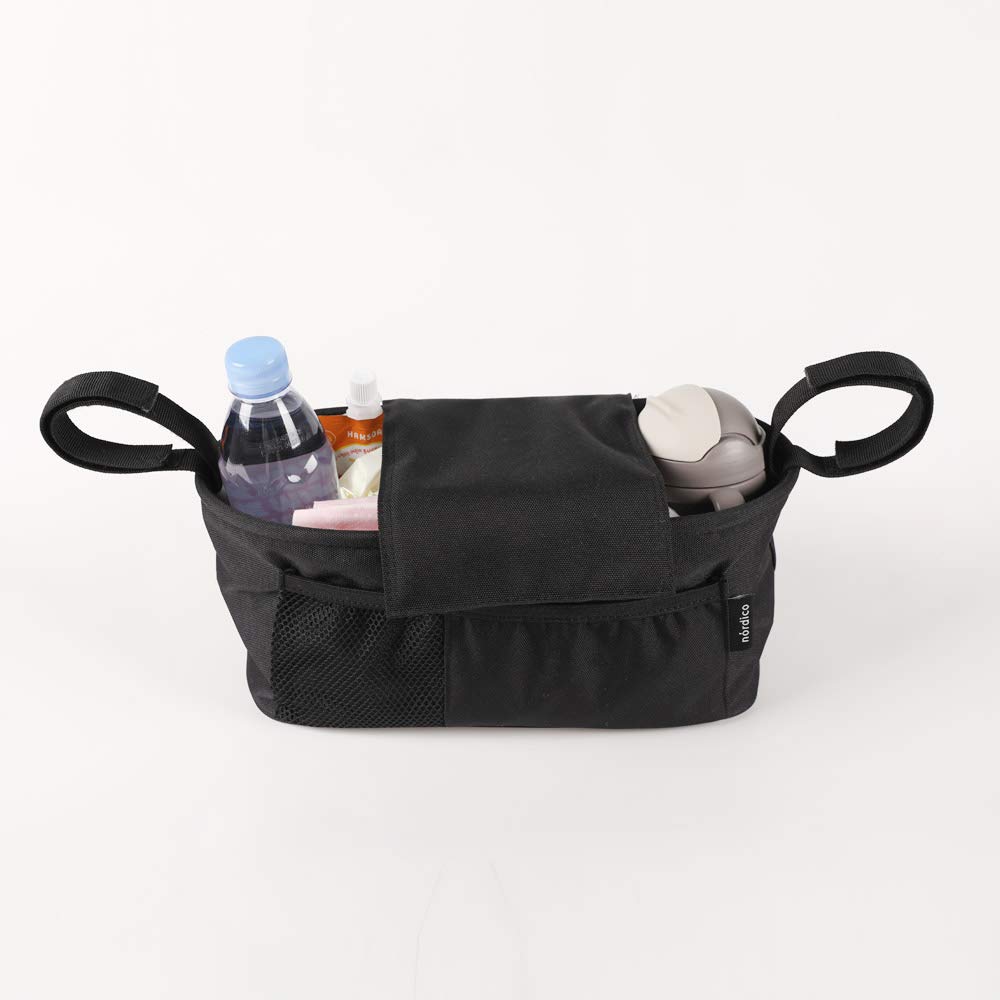 nordico Baby Stroller Organizers Buggy Bag (01_Black)