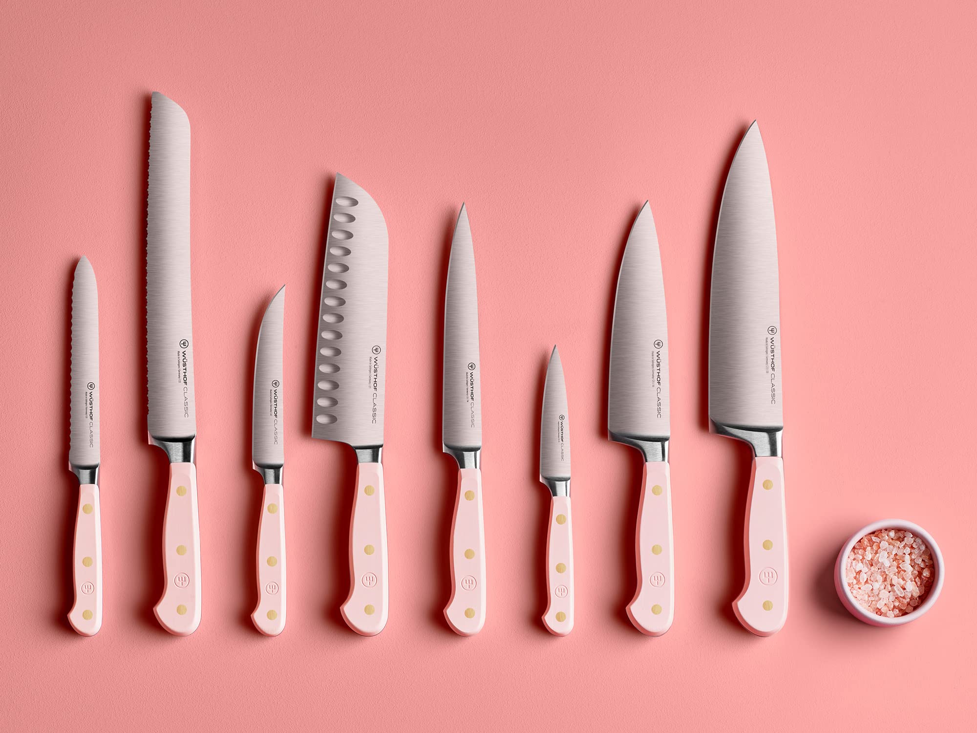 WÜSTHOF Classic Pink Himalayan Salt 8" Chef's Knife