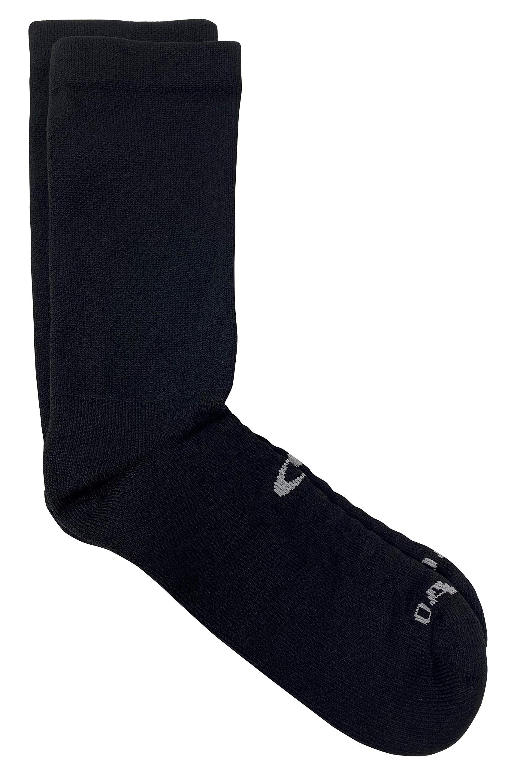 Oakley Men's Black Boot Socks Polyester/Drymax, Large