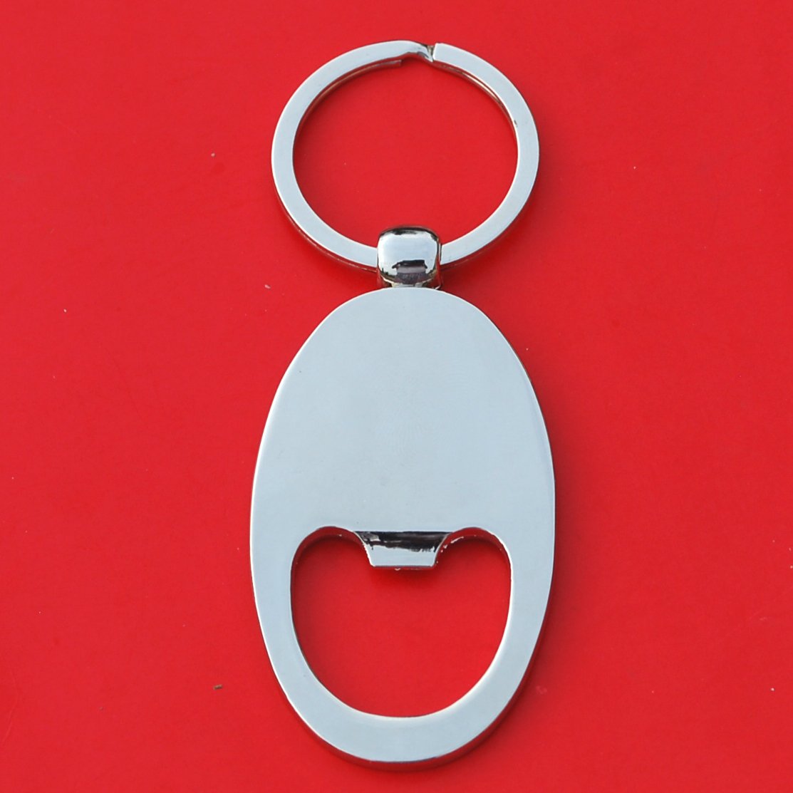 US 1943 Lincoln Small Cent BU Uncirculated Steel Coin Gold Silver Two Tone Key Chain Ring Bottle Opener NEW - Lucky Penny