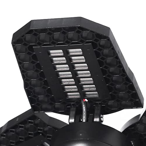 Plant Grow Light, Red and Blue Spectrum Plant Growth Lamp Plug in 80W 3 Universal Blades for Indoor Bonsai