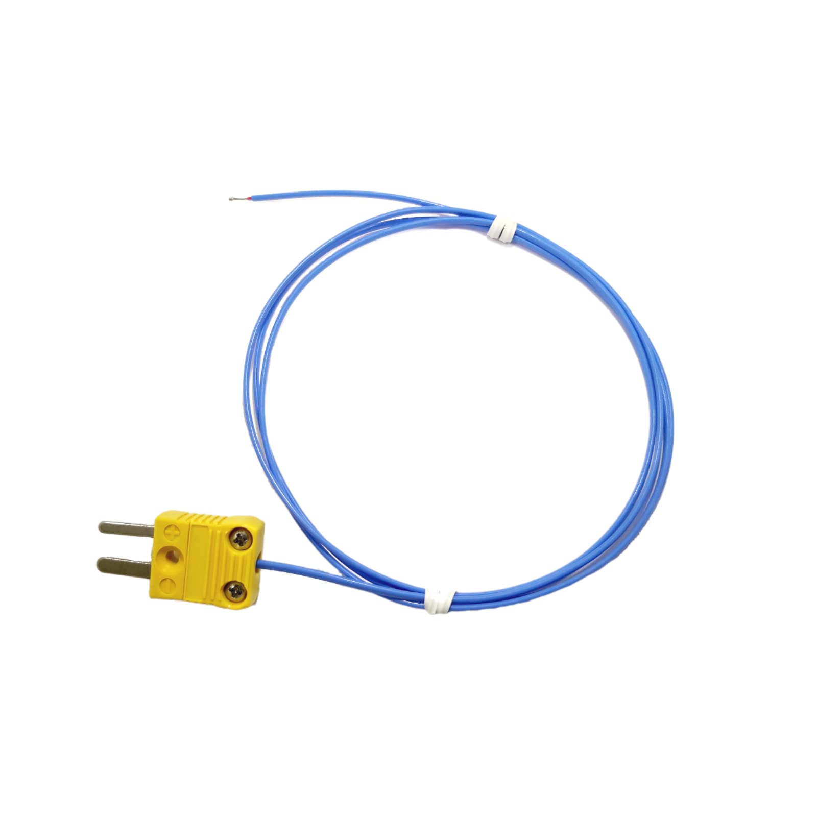 TCELEC TCE-K01T-1000 K Type Bared Head Temperature Sensor for Type K Related Meter Thermocouple Sensor Operating Temperature Range from -4℉ to 392℉