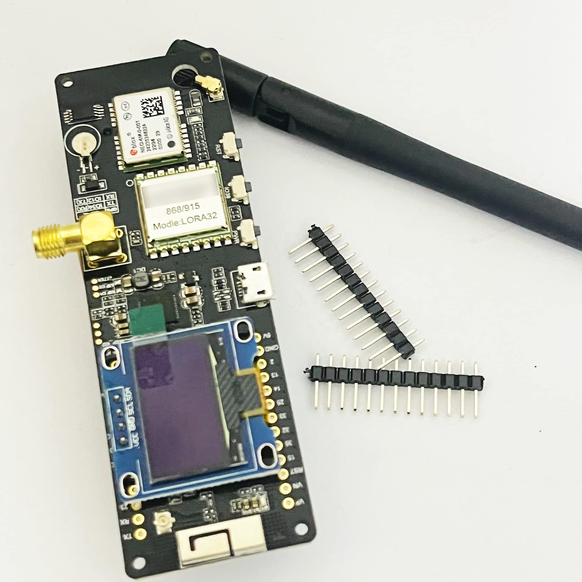 XFCZMG Meshtastic V1.1 ESP32 LoRa 868Mhz Wireless Module WiFi GPS NEO-6M with OLED Display for Arduino
