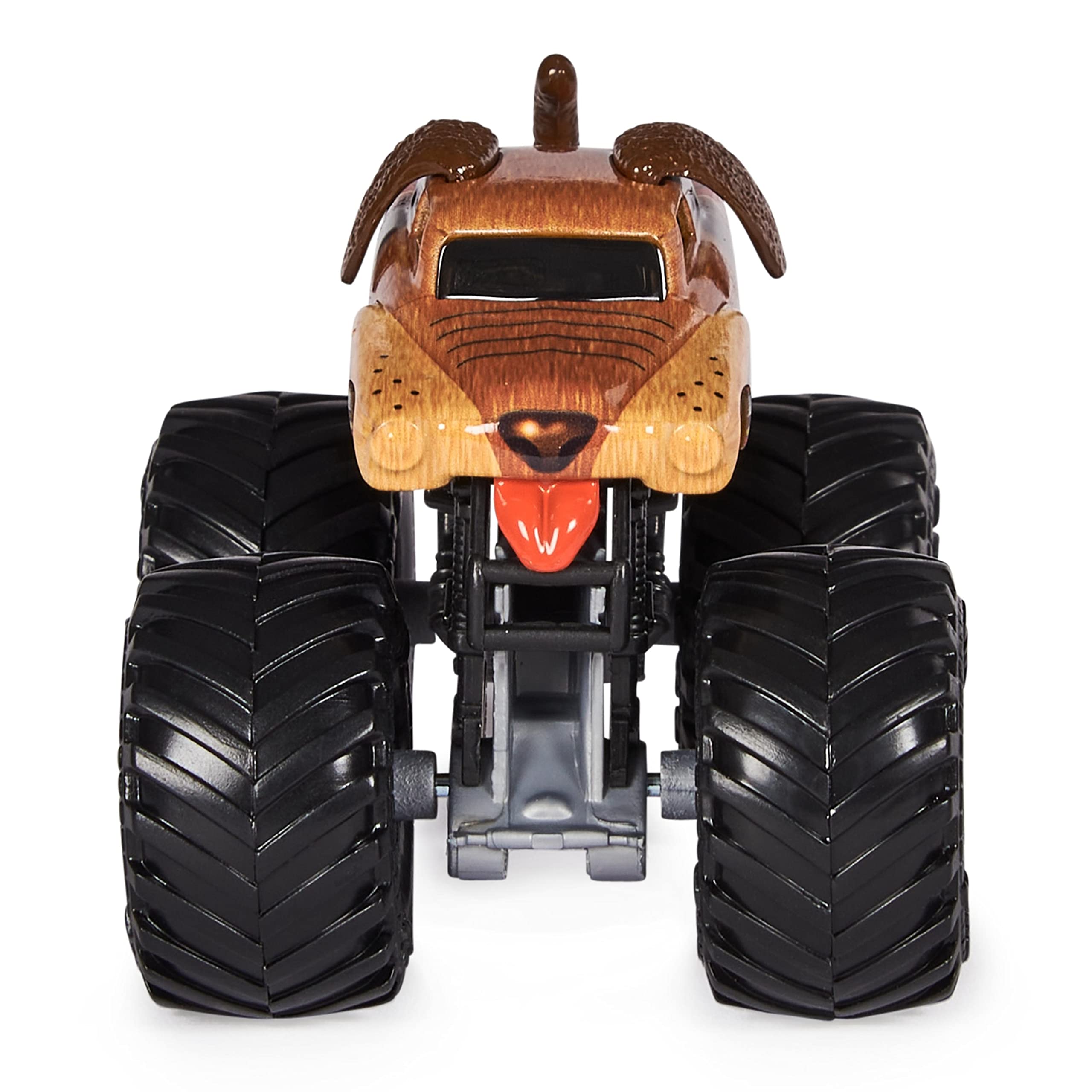 Monster Jam 2022 Spin Master 1:64 Diecast Truck with Bonus Accessory: Retro Rebels Monster Mutt